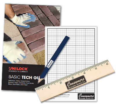 Hardscape materials and supplies for contractors, builders and homeowners.